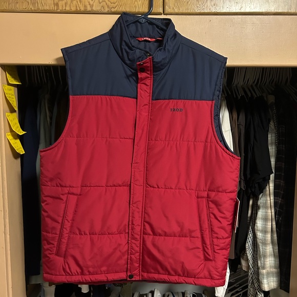Izod | Jackets & Coats | Vintage Izod Puffer Vest Nwt | Poshmark
